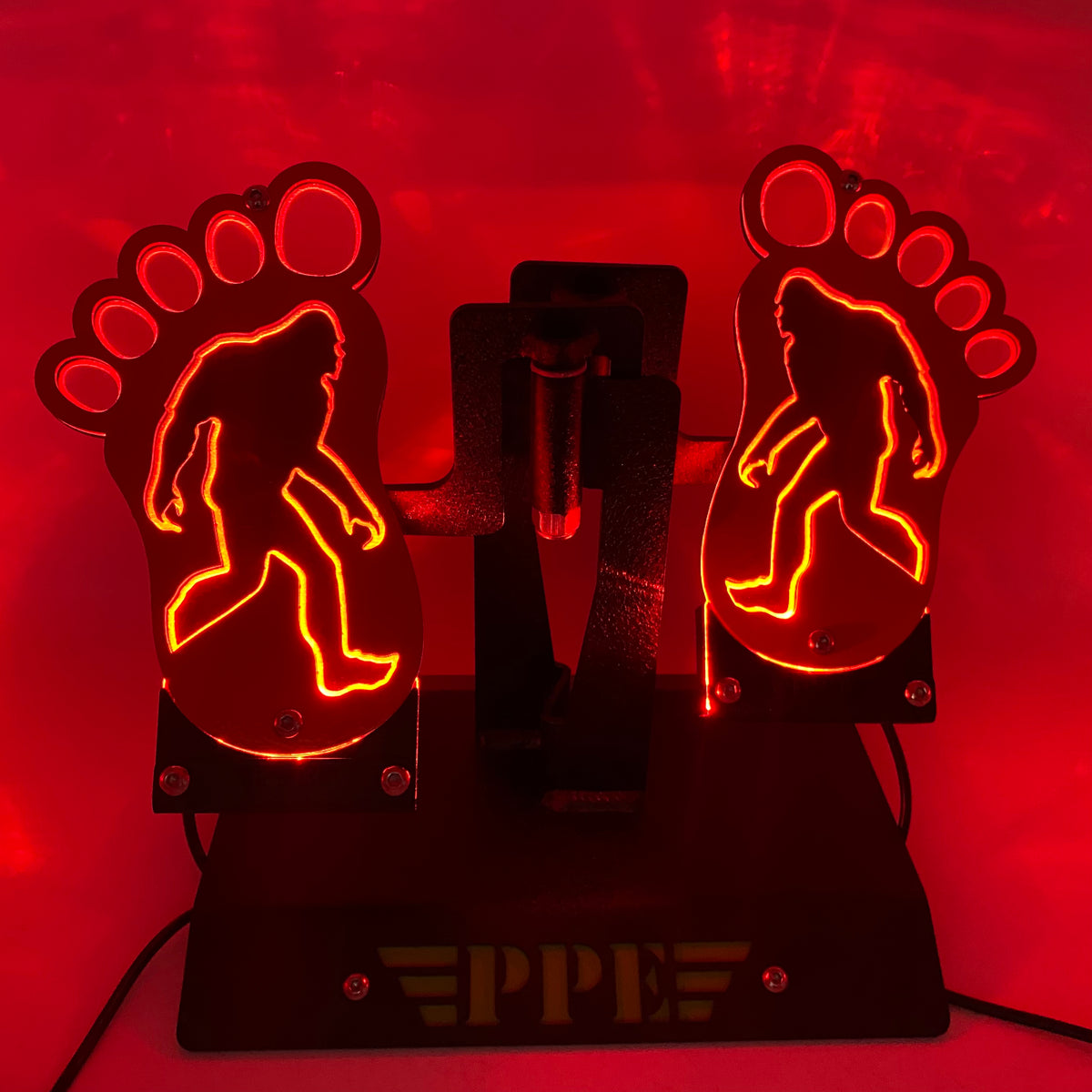 Light Up Big Foot Footprint foot pegs for Wrangler/Gladiator – PPE Offroad