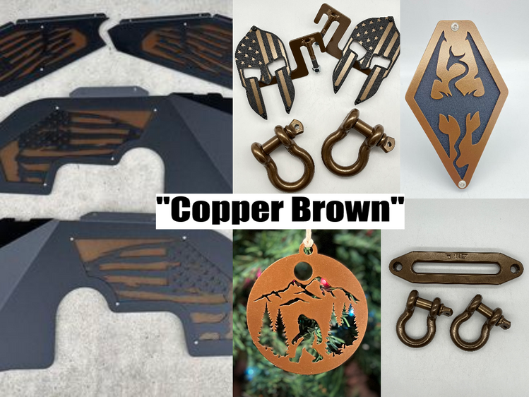 Sample Images of Color Options – PPE Offroad