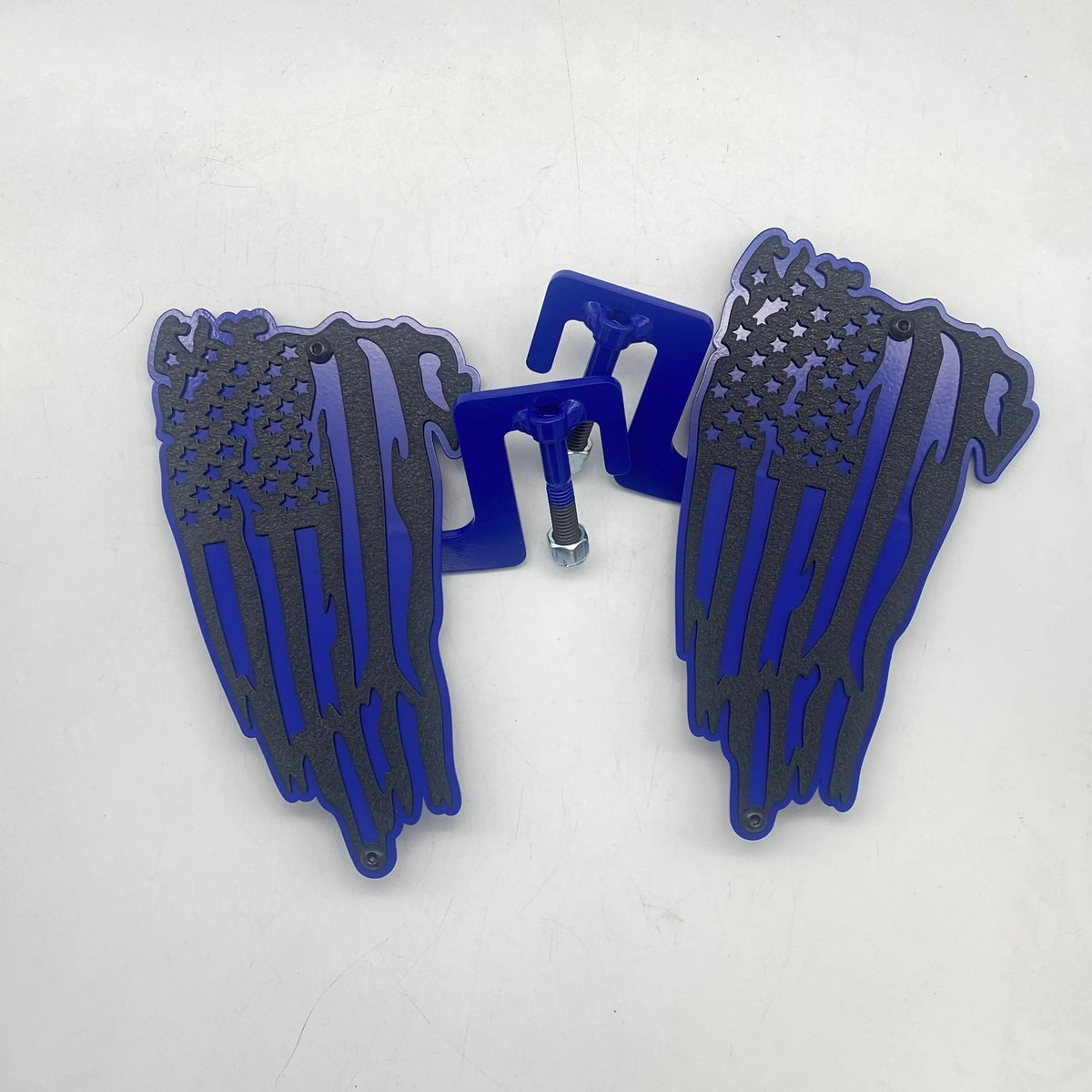 Tattered American Flag 2 layer foot pegs for Wrangler/Gladiator - $129. ...